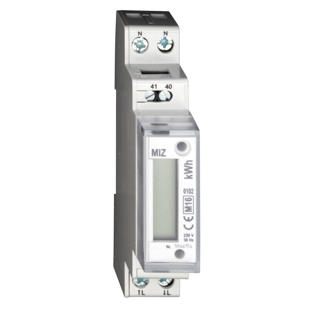 Contor monofazat 32A, măs. directă, MID, interfaţă în impuls, Schrack ...